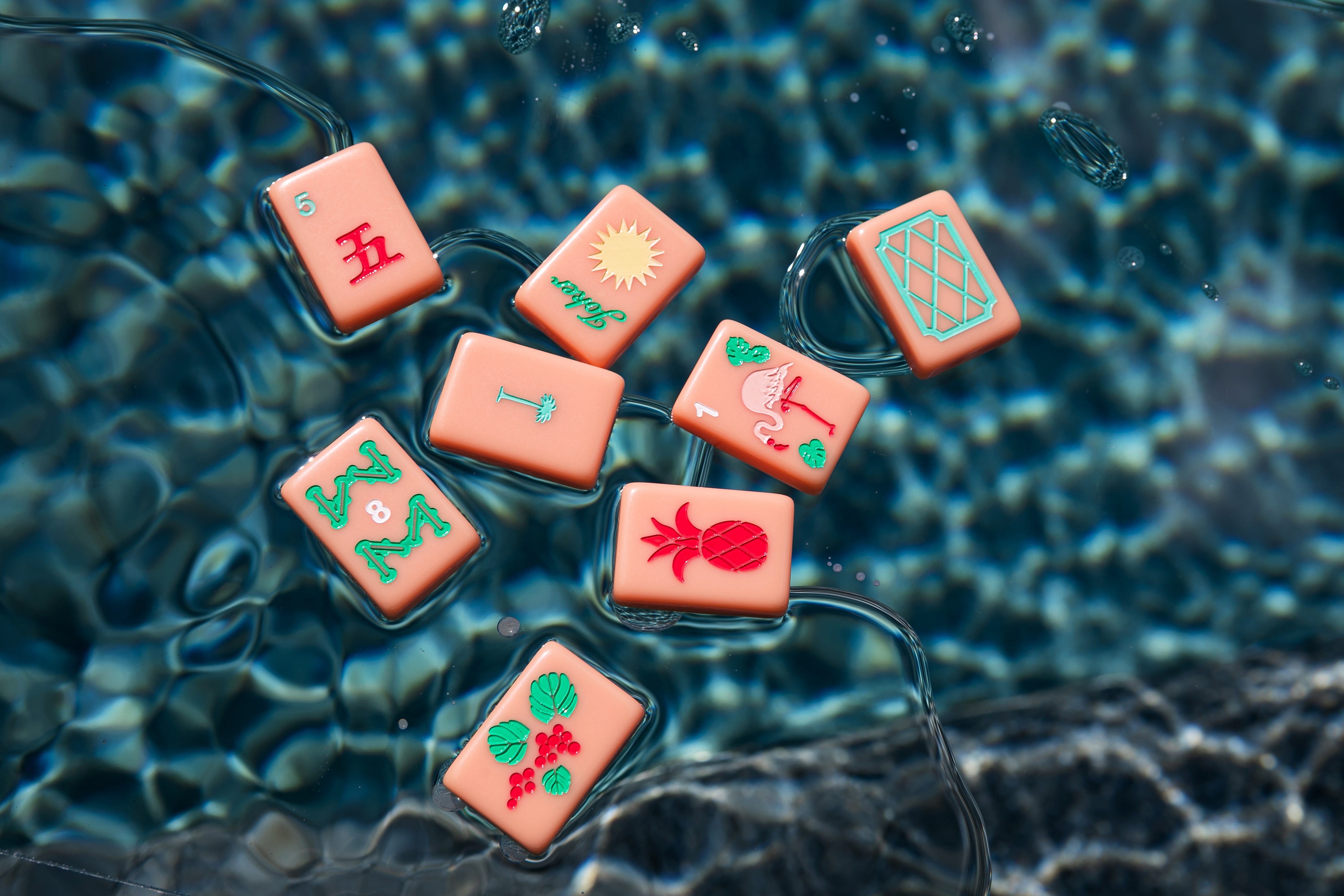 The Island Collection | Tropical-Inspired Mahjong Tiles & Accessories ...