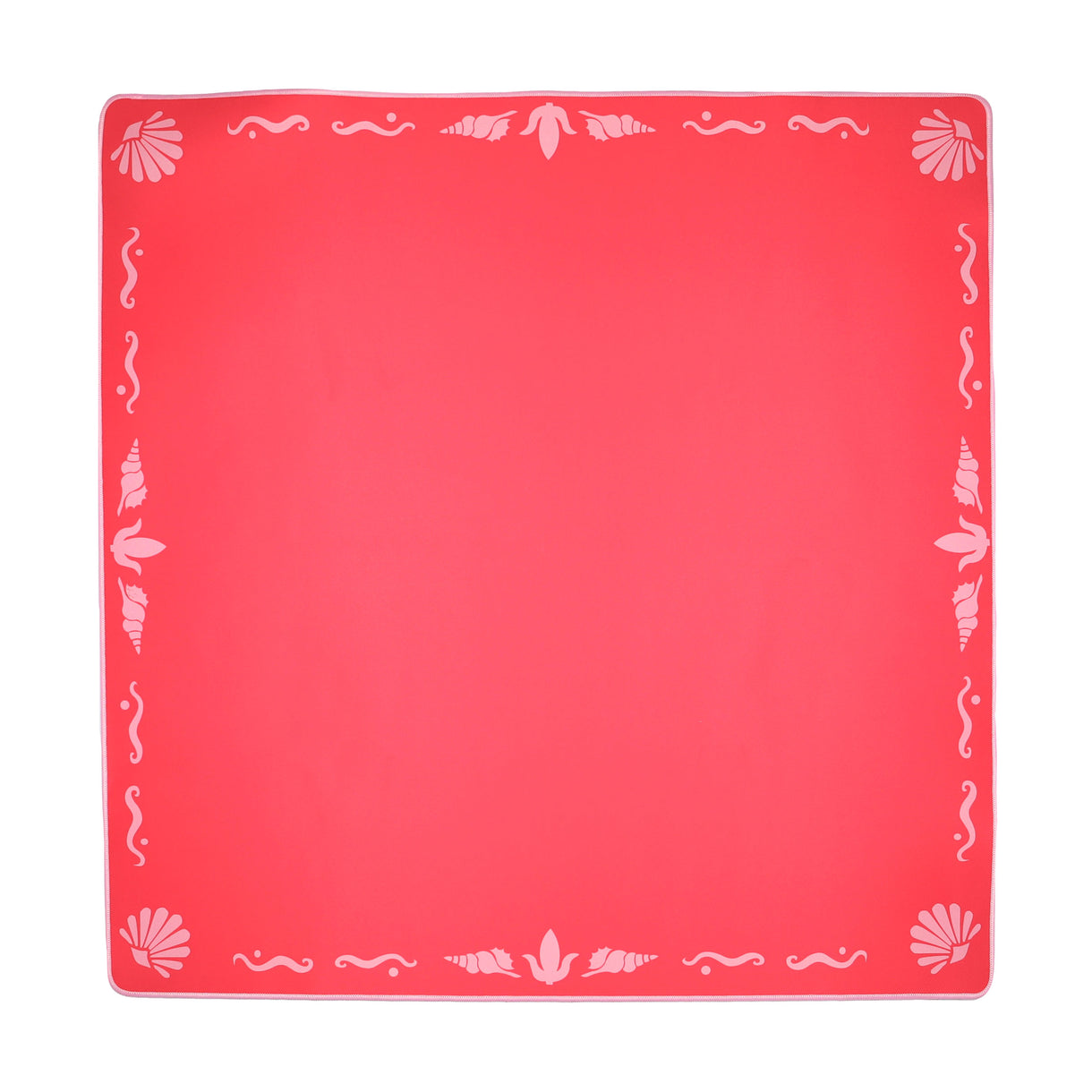 Hot Pink Island Border Mahjong Mat – The Mahjong House